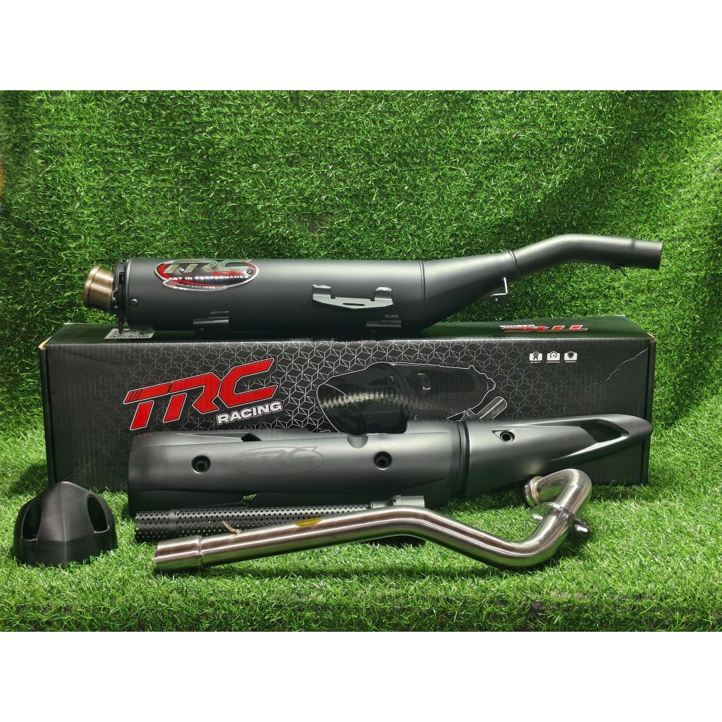 TRC RACING POWER PIPE MUFFLER 1732 for YAMAHA SNIPER 150/LC150 | Shopee ...