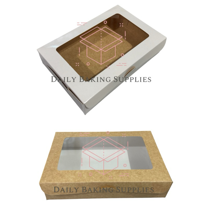 6x9x1.5" 6x9x2” Reversible Box /White Box /Kraft Box /Natural Box ...