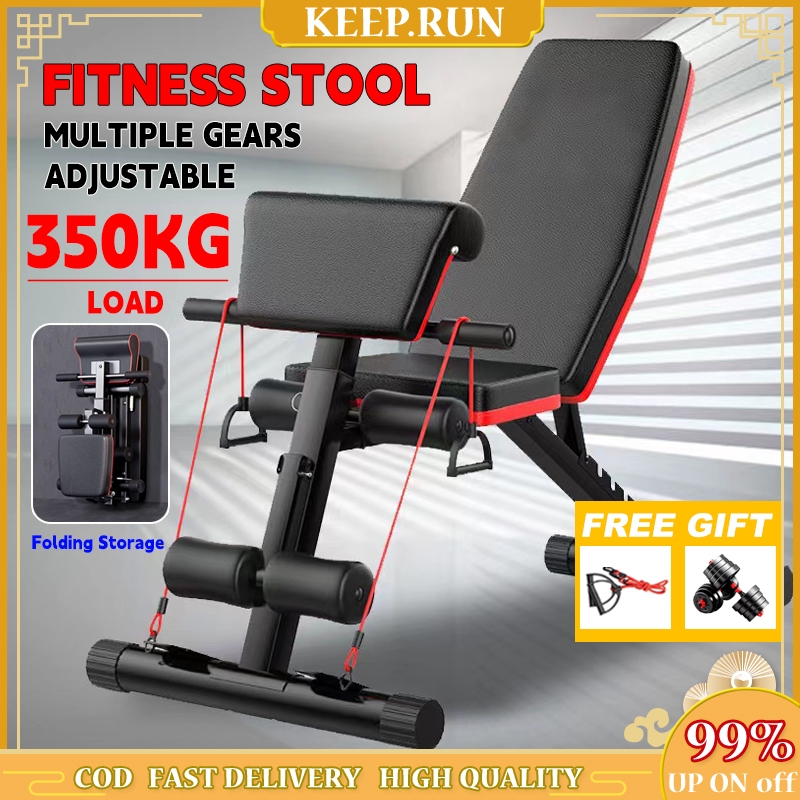 Adjustable Bench Press Chair Dumbbell Bench Gym Bench Sit-up bench ...