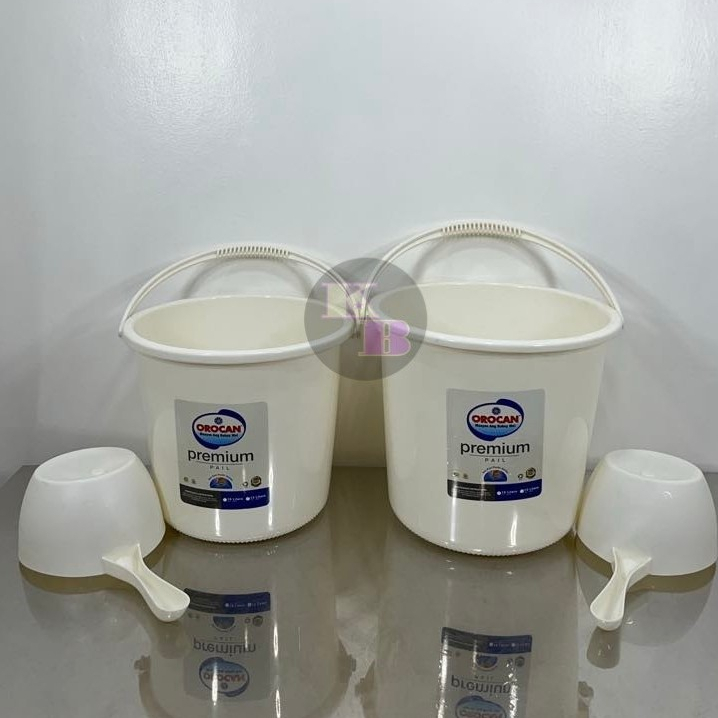 'Premuim Orocan Pail with dipper (2size) | Shopee Philippines