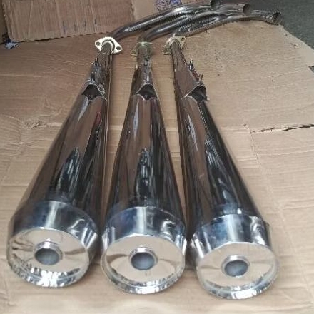 rusi TC macho 125/150/175 version 1 &2 chicken pipe stainless | Shopee ...