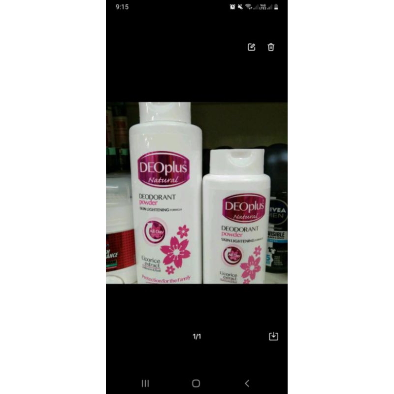 deoplus pink licorice deodorant powder | Shopee Philippines