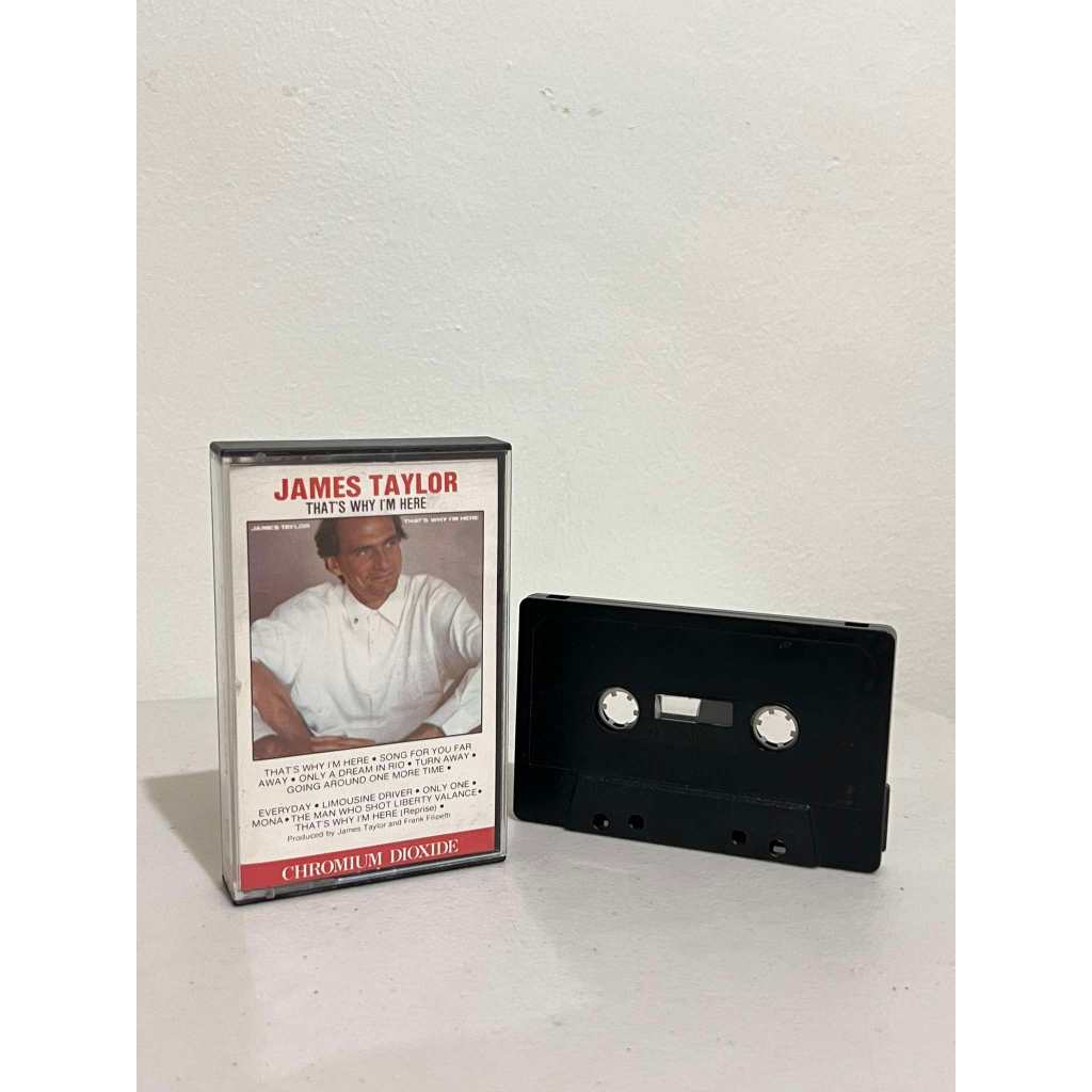 James Taylor – That's Why I'm Here Vintage Cassette Tape CT1 | Shopee ...