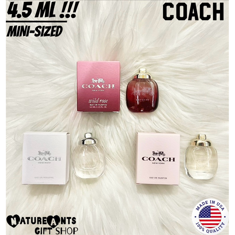 [COACH] AUTHENTIC Mini-Sized Eau de Parfum & Toilette Dab Dab Batch #2 ...