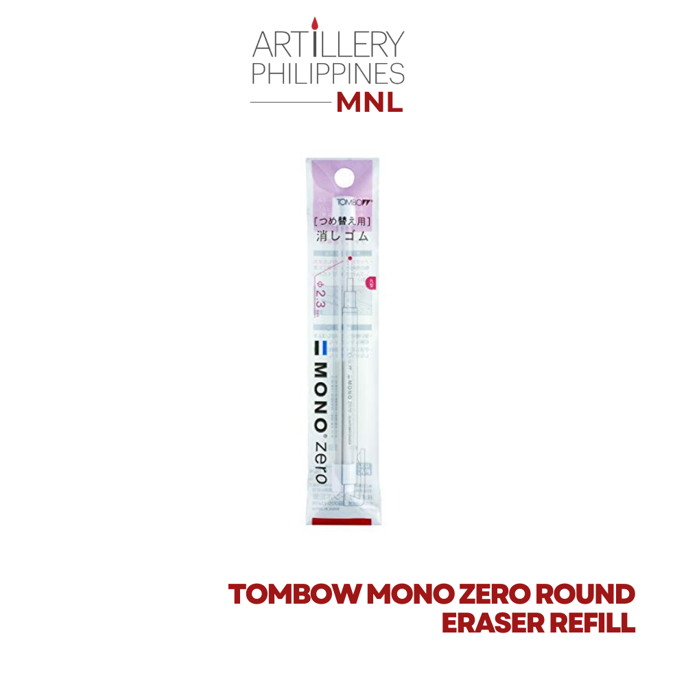 Tombow MONO Zero Eraser 2.3mm Round Tip Pen Eraser Refill [ER-KUR] | Shopee Philippines