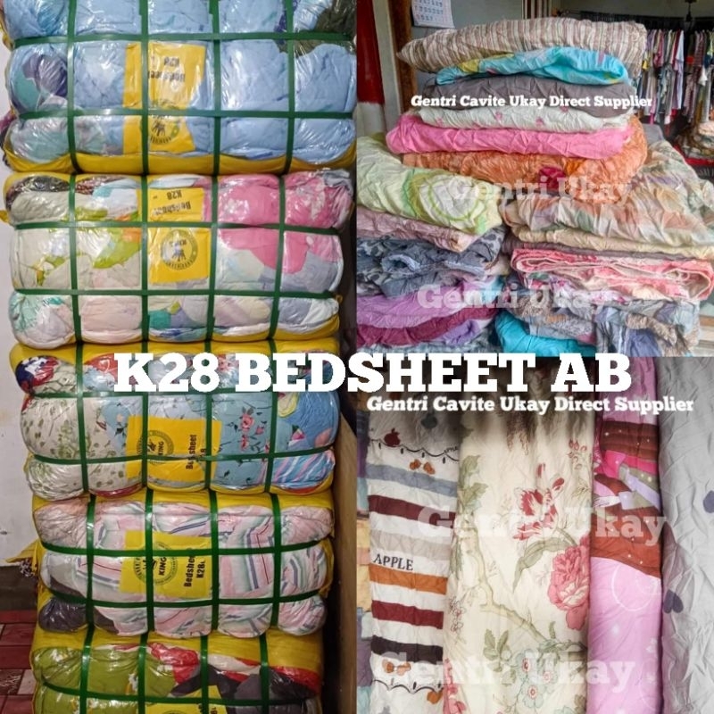 K28 BEDSHEET AB/KOREA BALE UKAY FACTORY SEALED | Shopee Philippines