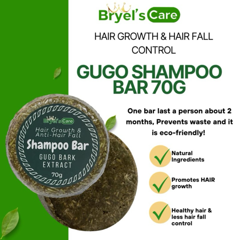 Bryel’s Care Nature’s Care Gugo Shampoo Bar Eco Friendly Shampo Bar ...
