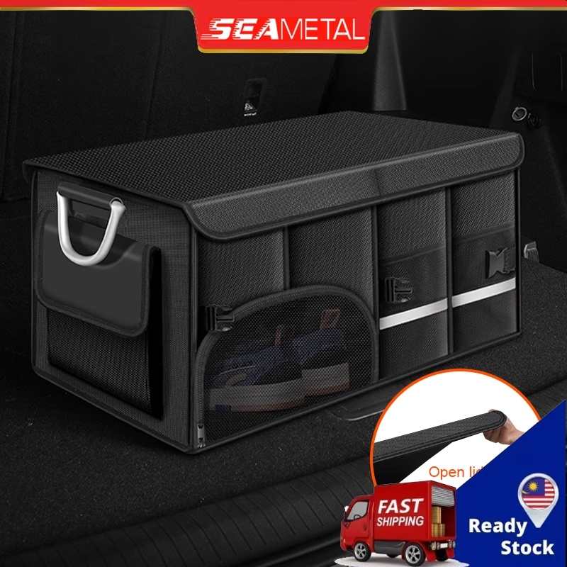 Car Storage Box Car Boot Organizer Trunk Car Boot Storage Box Organiser ...