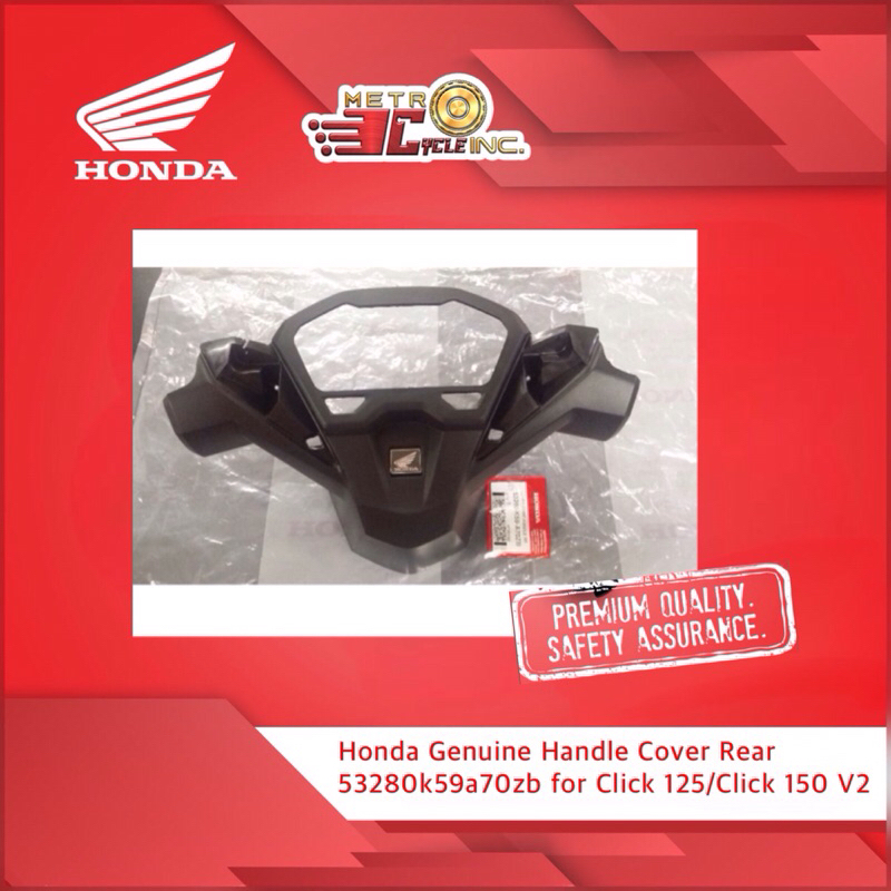 Honda Genuine Rear Handle Cover / Batok 53280K59A70ZB for Click 125 ...