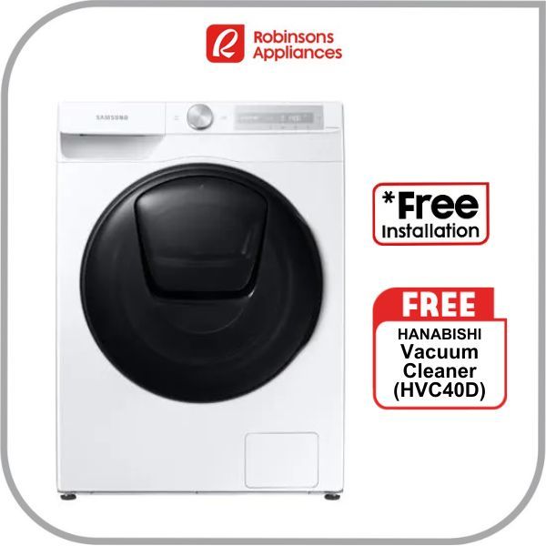 SAMSUNG 8.5 KG FRONTLOAD COMBO WASHING MACHINE (WD85T654DBH/TC) + FREE ...