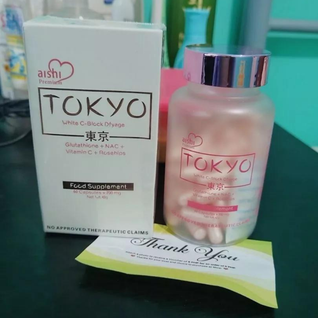 Tokyo Glutathione Collagen Capsule White Vitamin C Beautify Skin Care ...
