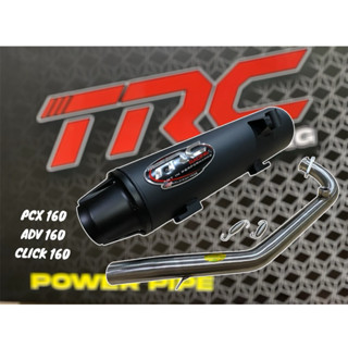 TRC RACING POWER PIPE Removable silencer (PCX 160/ ADV 160 / CLICK 160 ...