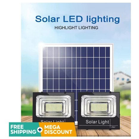 Solar Light 25W 100W 150W 200W 300W 400W Outdoor LED Light Solar Flood ...