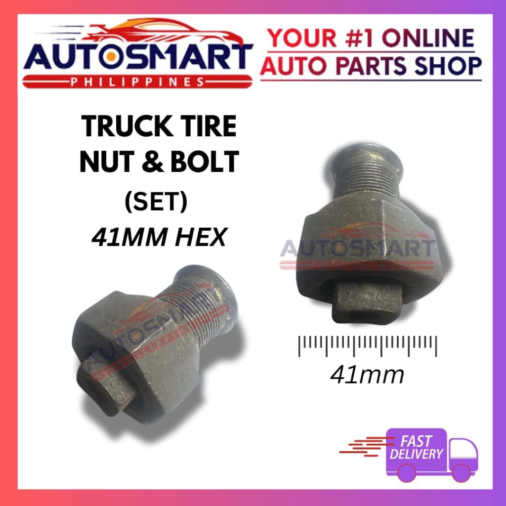 TRUCK TIRE NUT & BOLT | Shopee Philippines