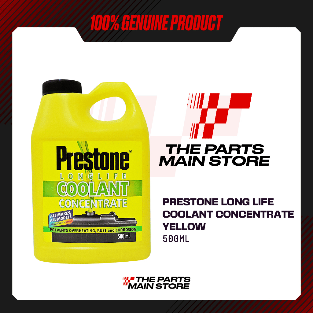 PRESTONE LONG LIFE RADIATOR COOLANT CONCENTRATE YELLOW | Shopee Philippines
