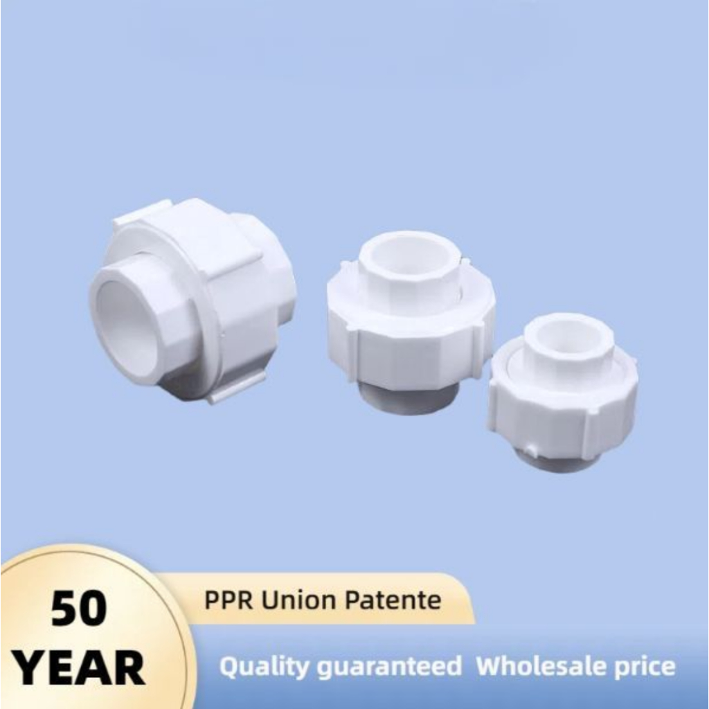 PPR Fittings Wholesale 1/2" 3/4" 1" PPR Plastic Union | Shopee Philippines