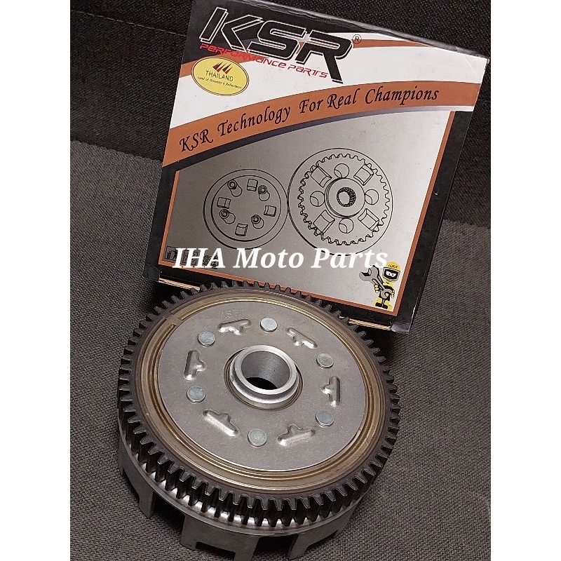 Clutch Housing "XRM 110,C100,Wave 110,Wave 100" (KFL/69Teeth) KSR Made ...