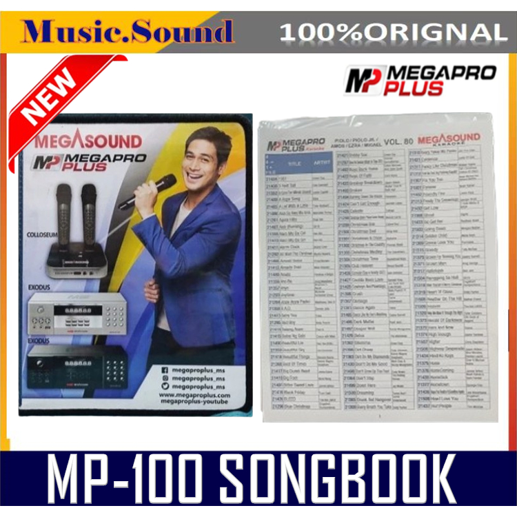 【Music.Sound】Megapro Plus MP-100 ns MP-200 MP-300 Clear book Songbook ...