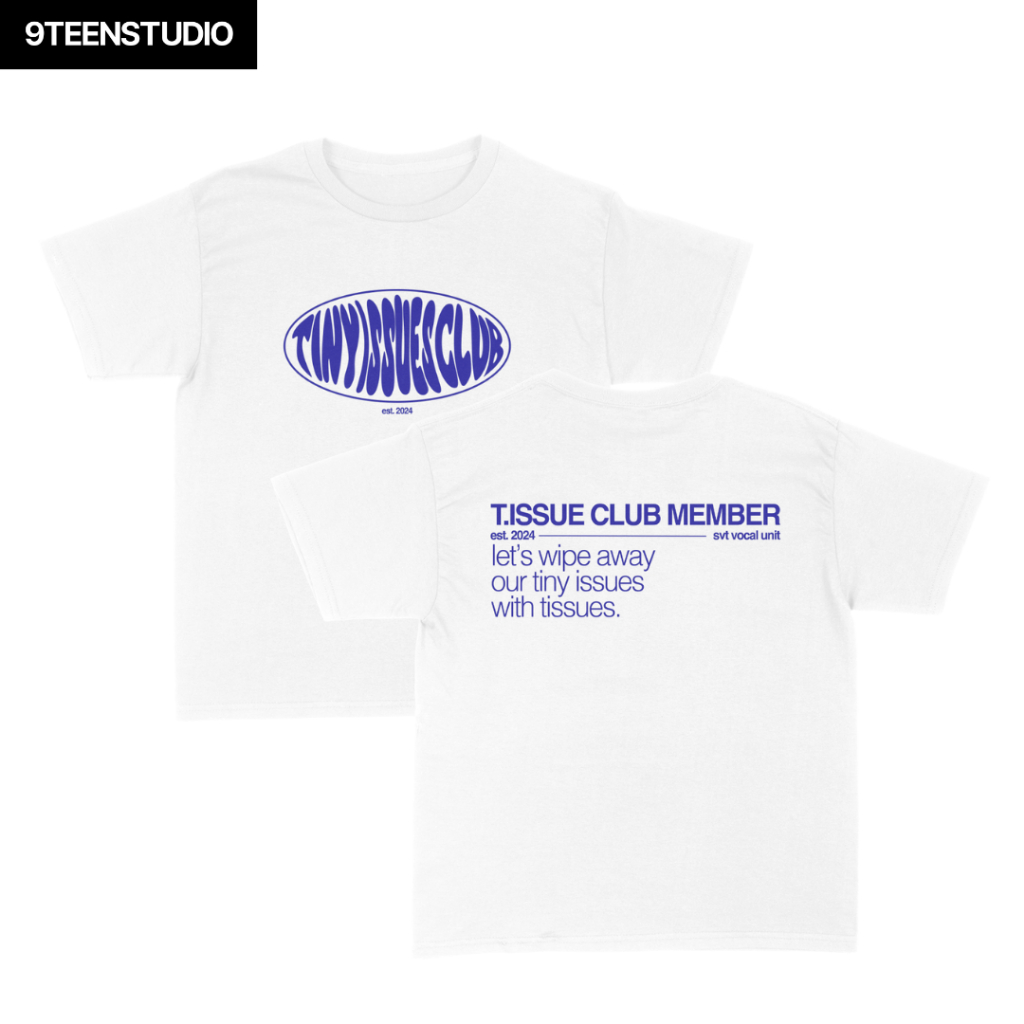 [T-Shirt] Tiny Issue Club T-Shirt by 9TEENSTUDIO | Shopee Philippines