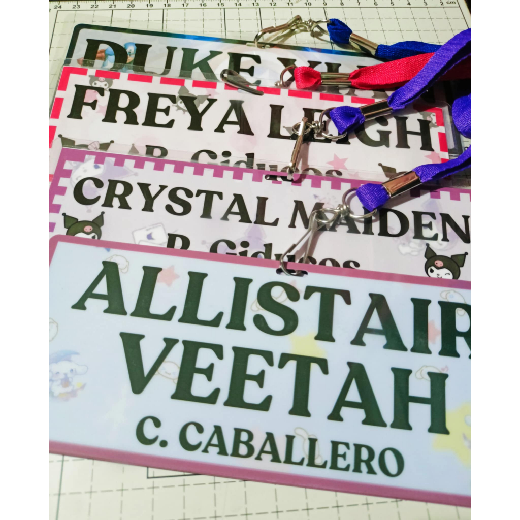 Laminated Name Plate and Sticker Label | Shopee Philippines