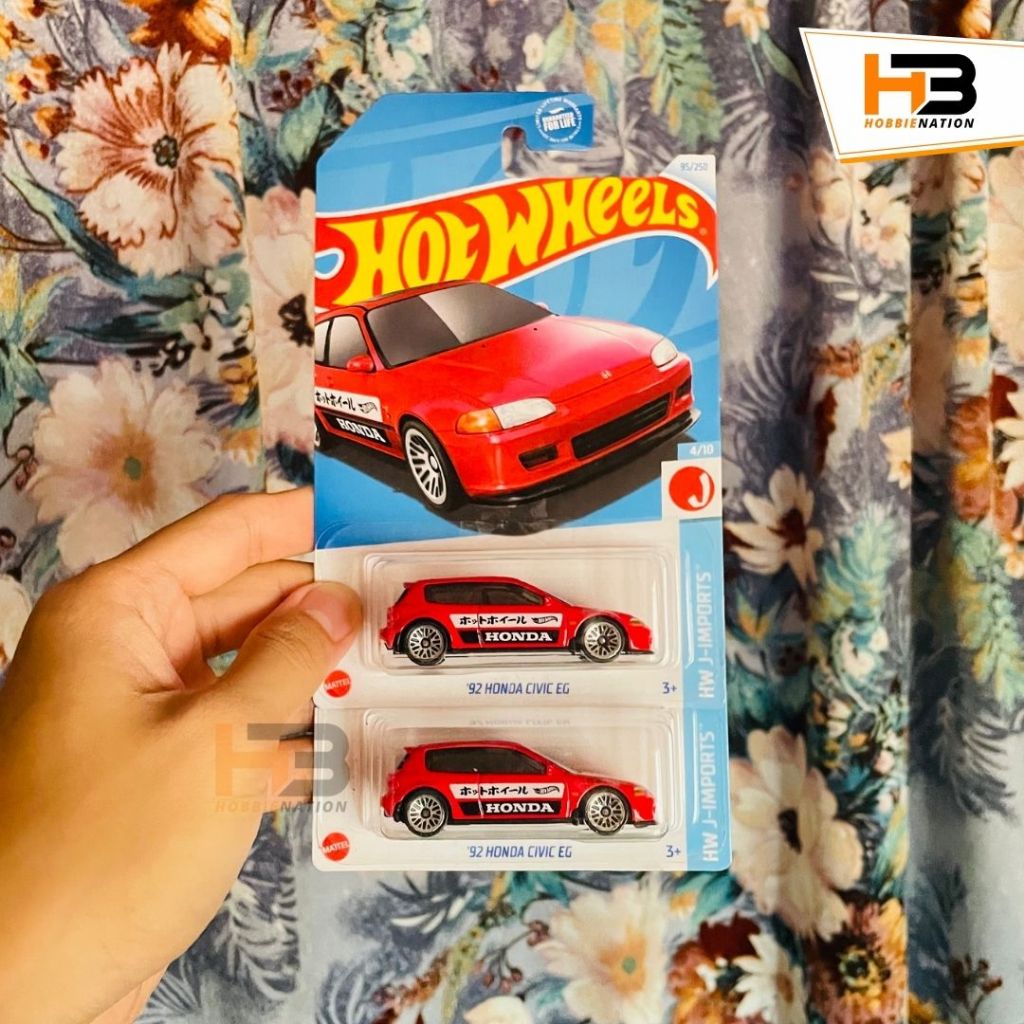 Hot Wheels '92 Honda Civic EG | Hobbie Nation | Civic | RWB | Skyline ...
