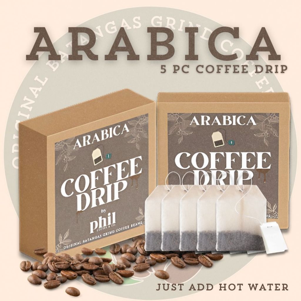 Arabica Coffee Drip Bag Phil Coffee Co | Shopee Philippines