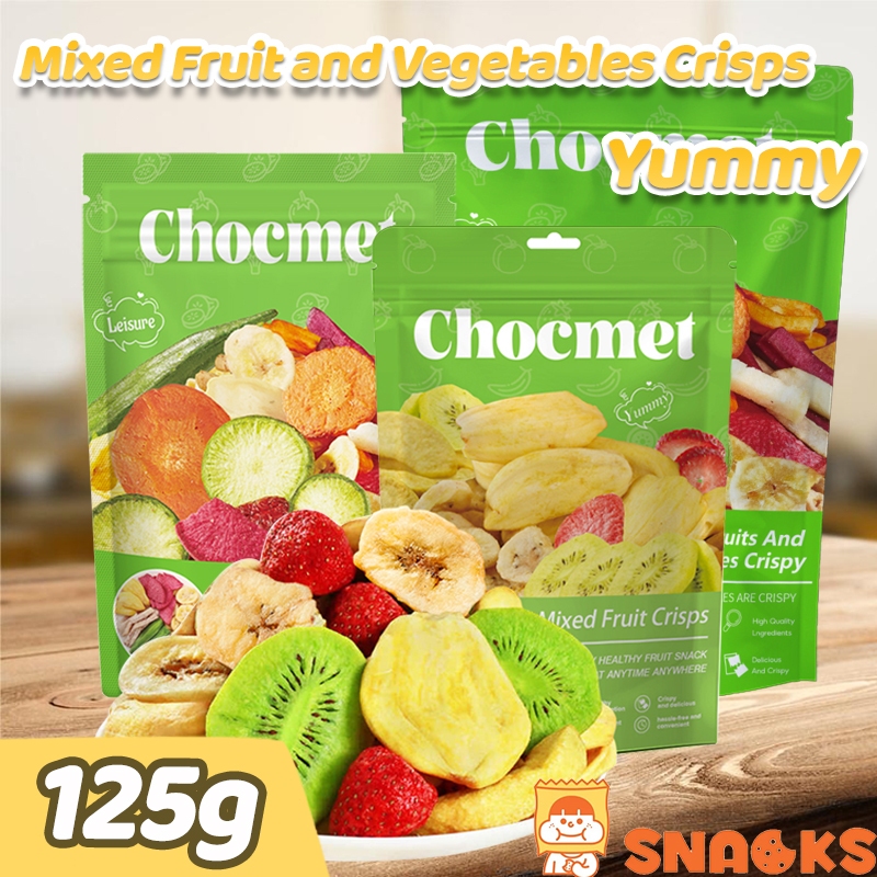 CHOCMET Mixed Fruit and Vegetables Crisps And Mixed Fruit Crisps Chewy ...