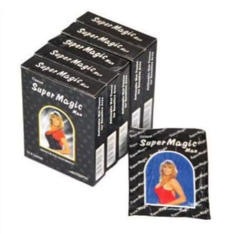 Tissue Super Magic (6 sachets) 1Box | Shopee Philippines