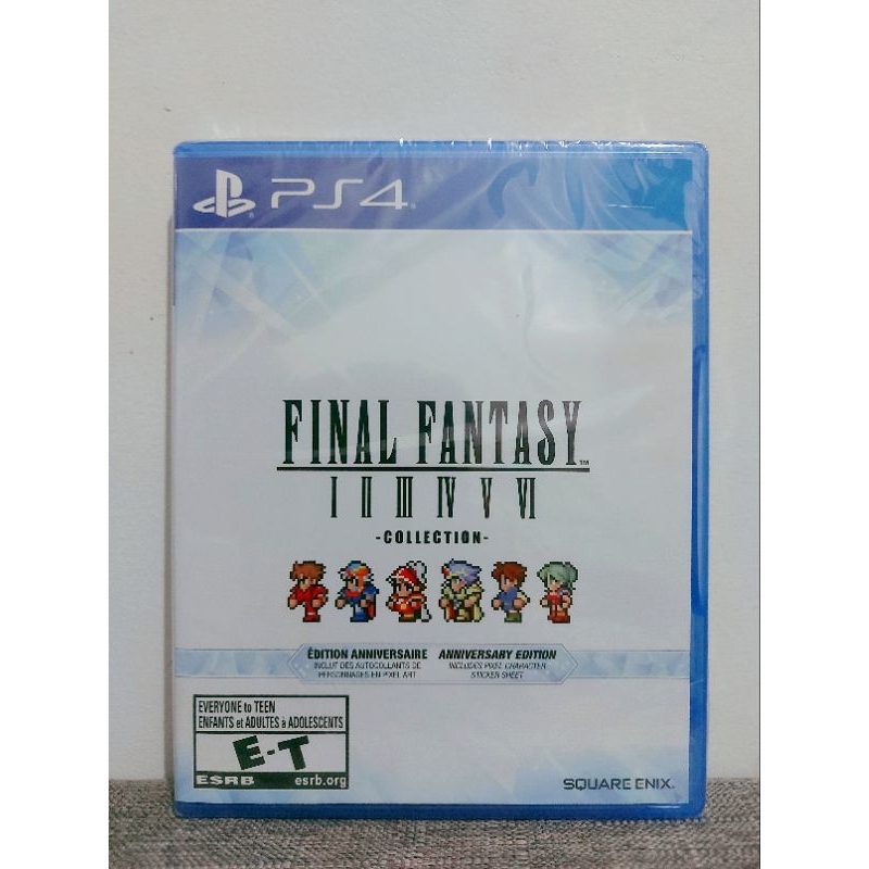 Final Fantasy I-VI Collection Anniversary Edition for PS4 (R1/US ...
