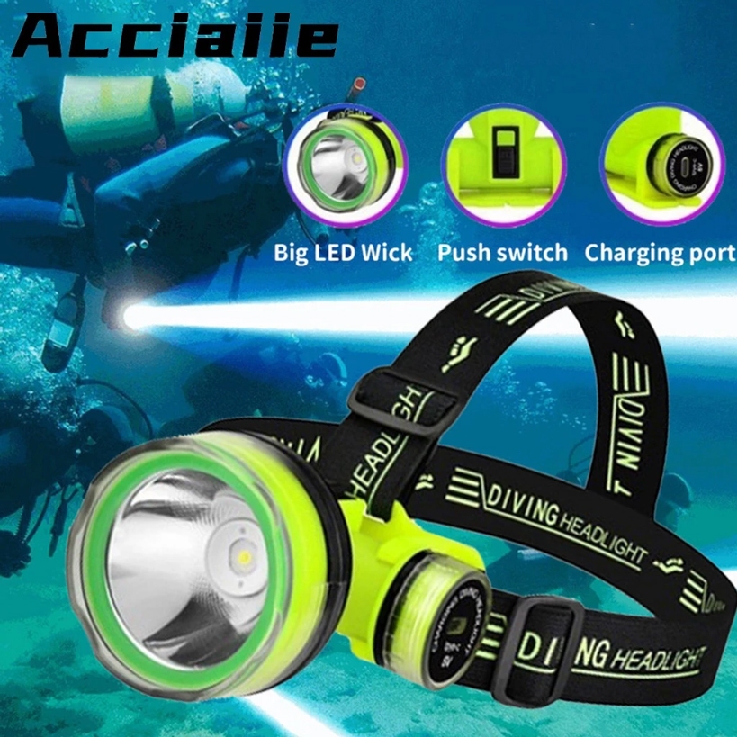 【Ready Stock】 Flashlight Headlight Flashlight Rechargeabl Waterproof ...