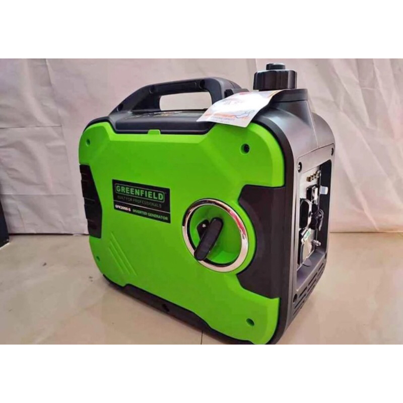 Greenfield 2000w Ultra Silent Gasoline Portable Inverter Generator with ...