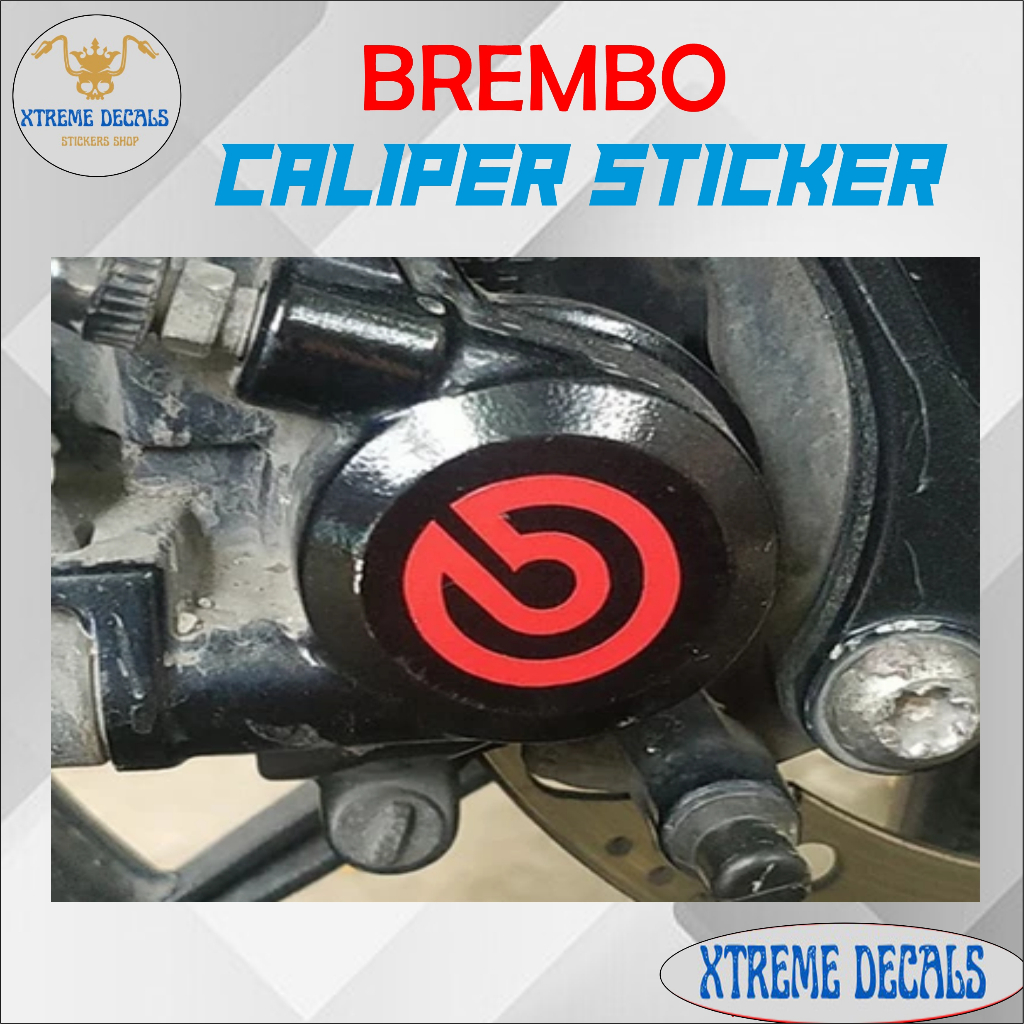 BREMBO CALIPER STICKER waterproof and non-fading | Shopee Philippines