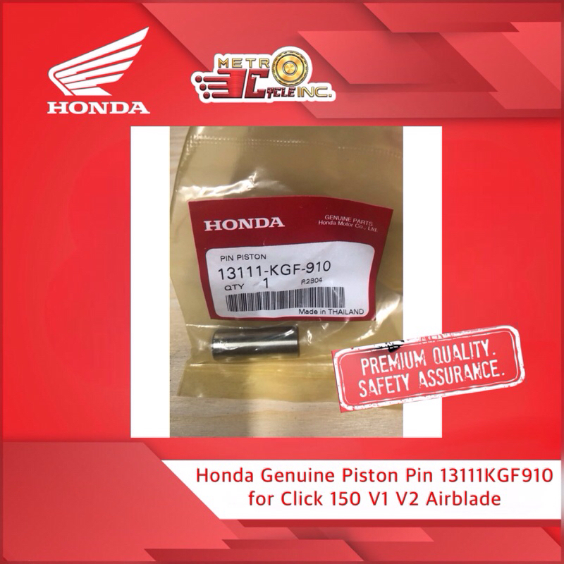 Honda Genuine Piston Pin 13111KGF910 for Click 150 V1 V2 Airblade ...
