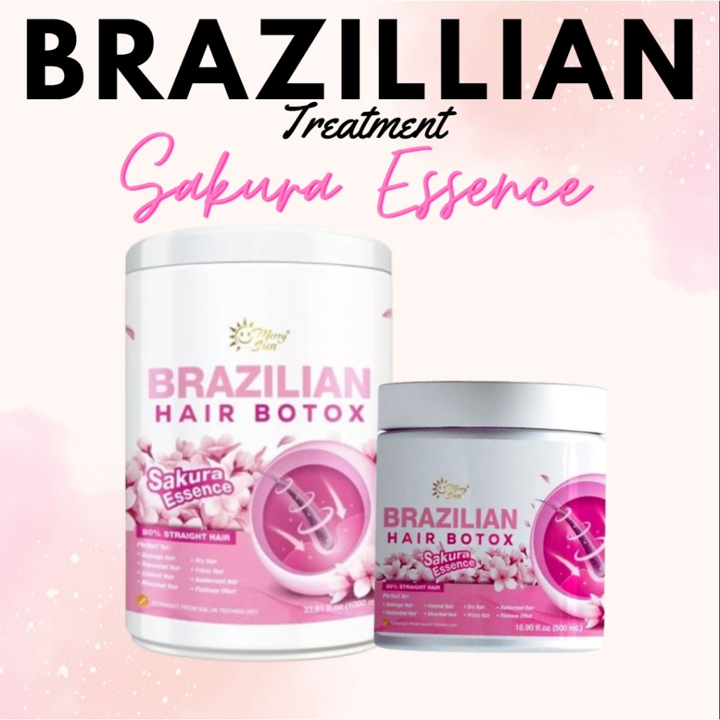 Brazilian Hair Botox Treatment with Sakura Essence Hair Treatment 1000 ...