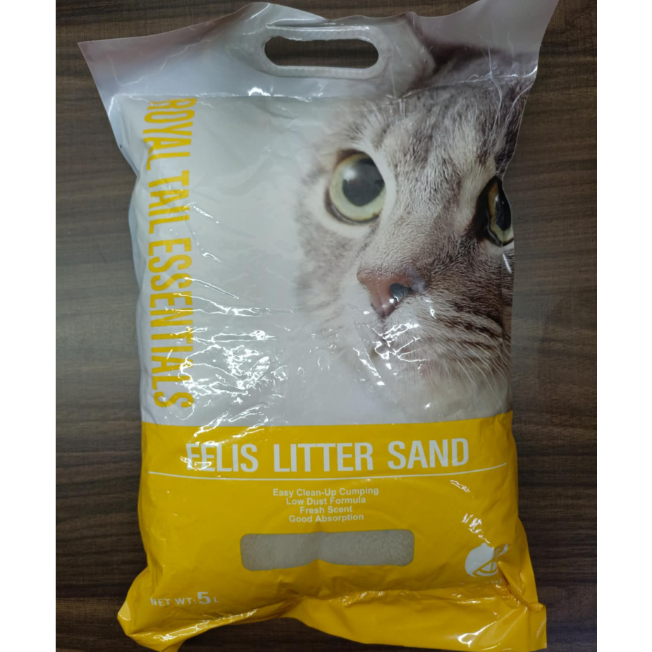 ROYAL TAIL ESSENTIALS CAT LITTER 5 LITERS (LEMON) | Shopee Philippines