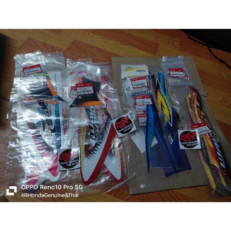 HONDA WAVE 125 GENUINE DECALS | Shopee Philippines