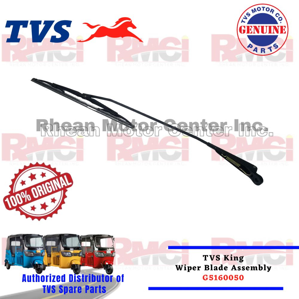 TVS King Deluxe Wiper Blade Assembly G5160050 | Shopee Philippines