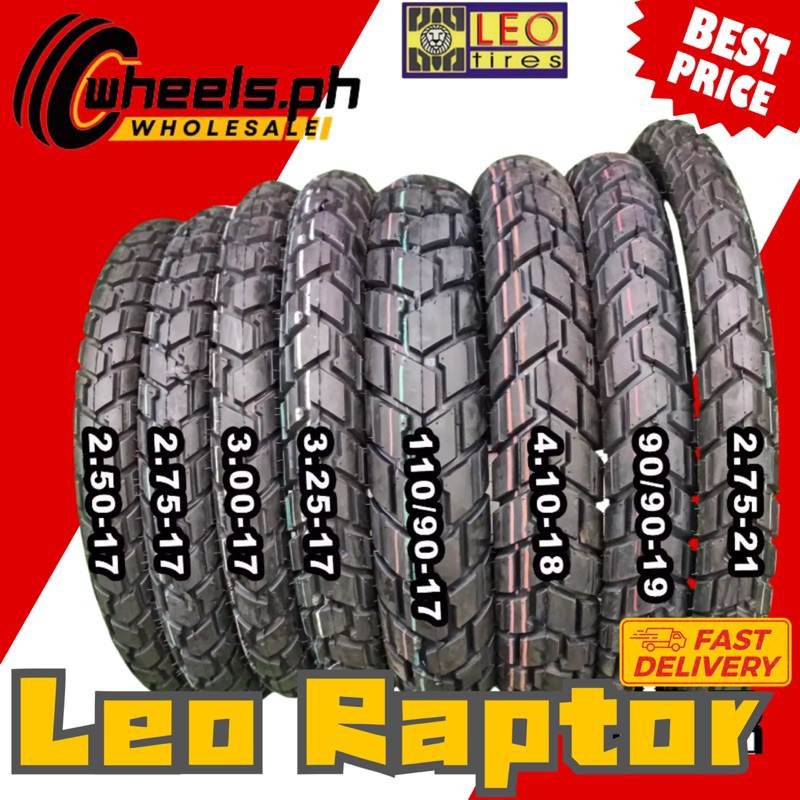LEO RAPTOR TIRE dual sport T/T FAST DELIVERY (Always New) | Shopee ...