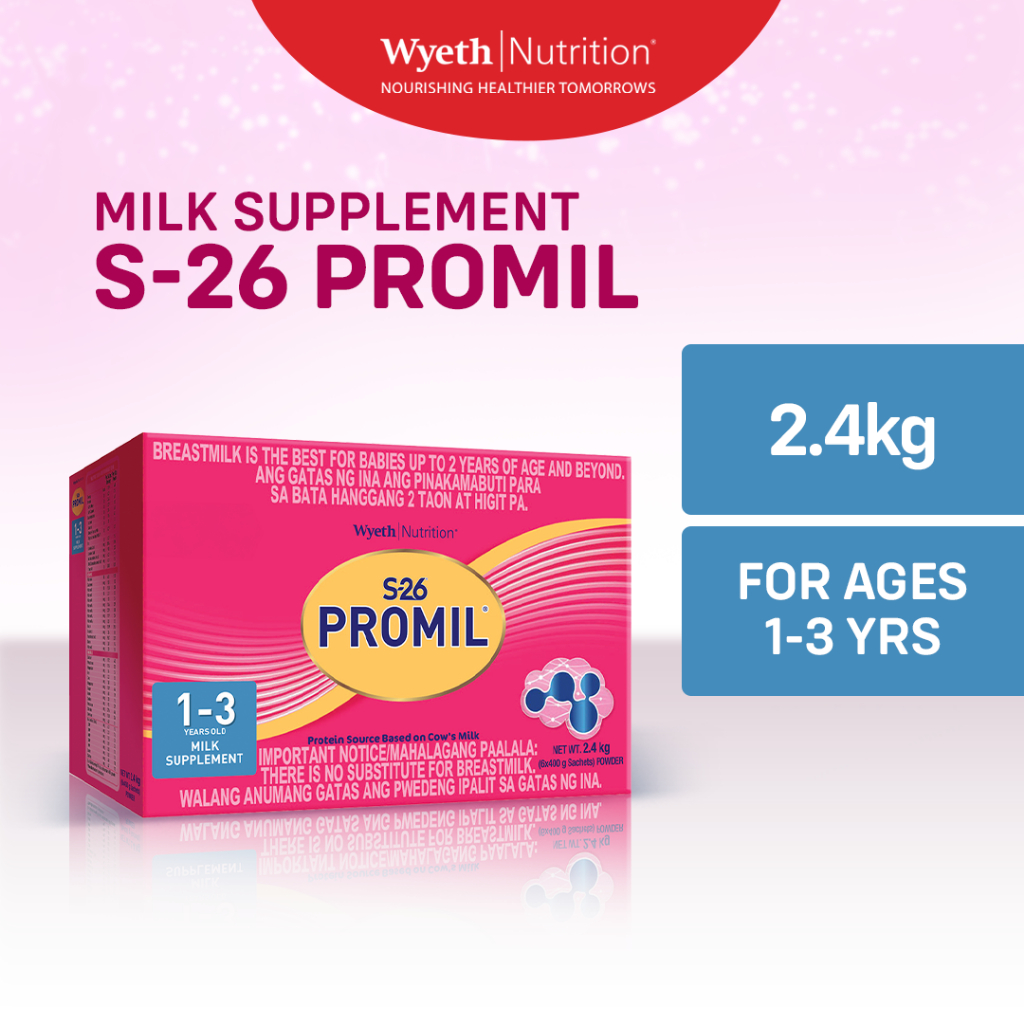 Wyeth Nutrition S-26 PROMIL 2.4kg | Shopee Philippines
