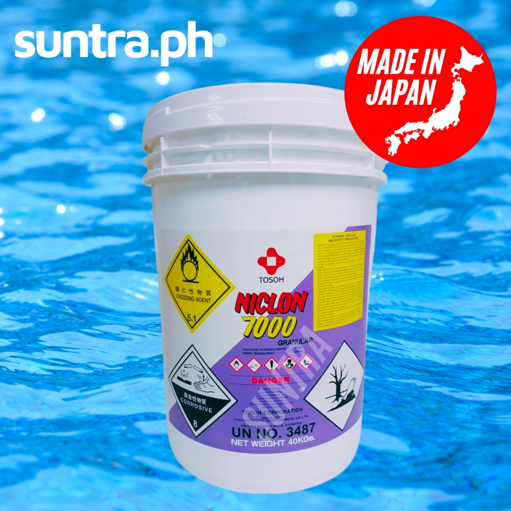 Niclon Hichlon Hirochlon 1 drum Chlorine for Swimming Pools | Shopee ...
