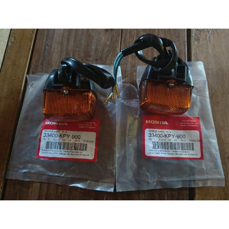 Signal Light Set for XRM 125/TMX 155/TMX 125/ Honda Genuine | Shopee ...