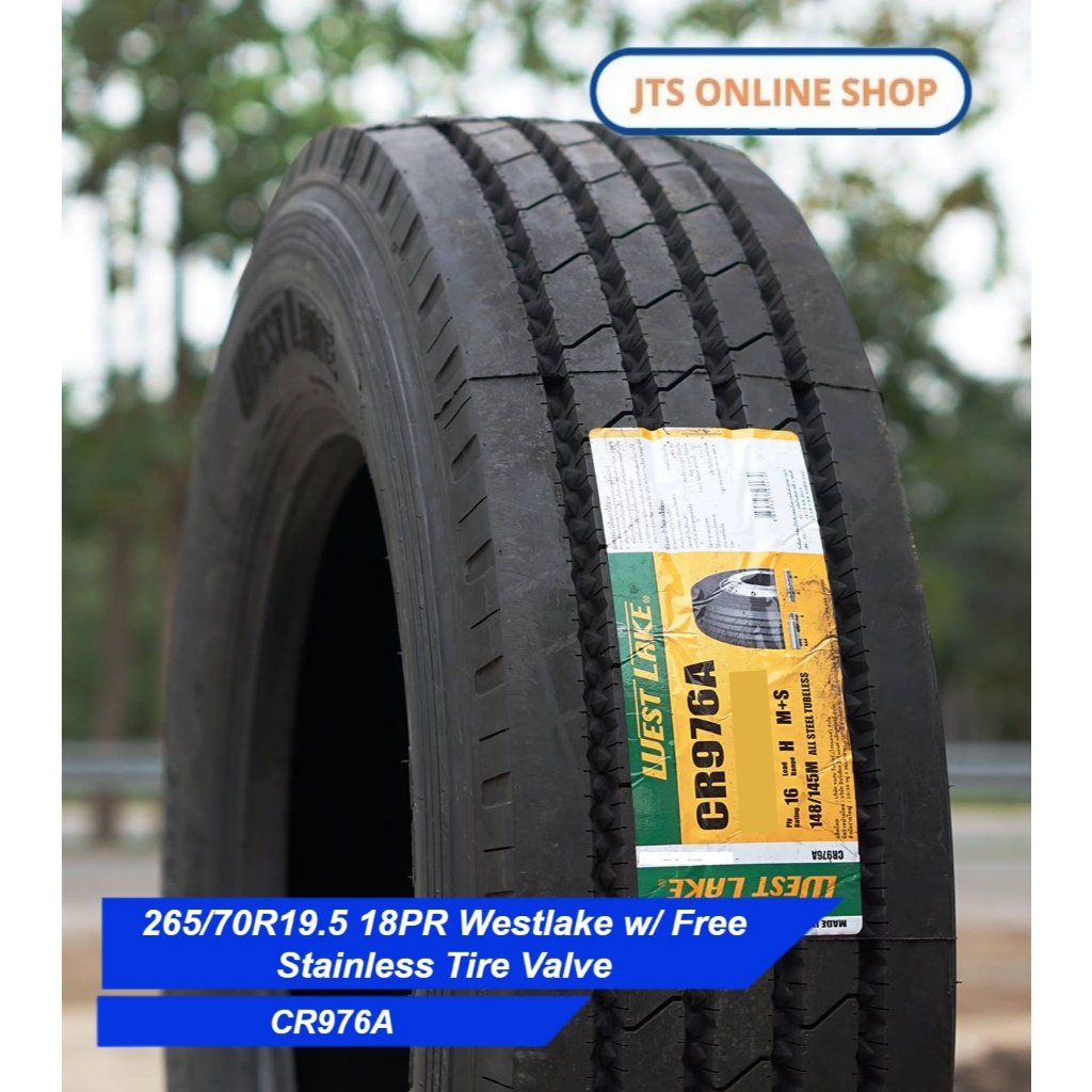 265/70R19.5 18PR Westlake CR976A w/ Free Stainless Tire Valve (PRE-ORDER) | Shopee Philippines