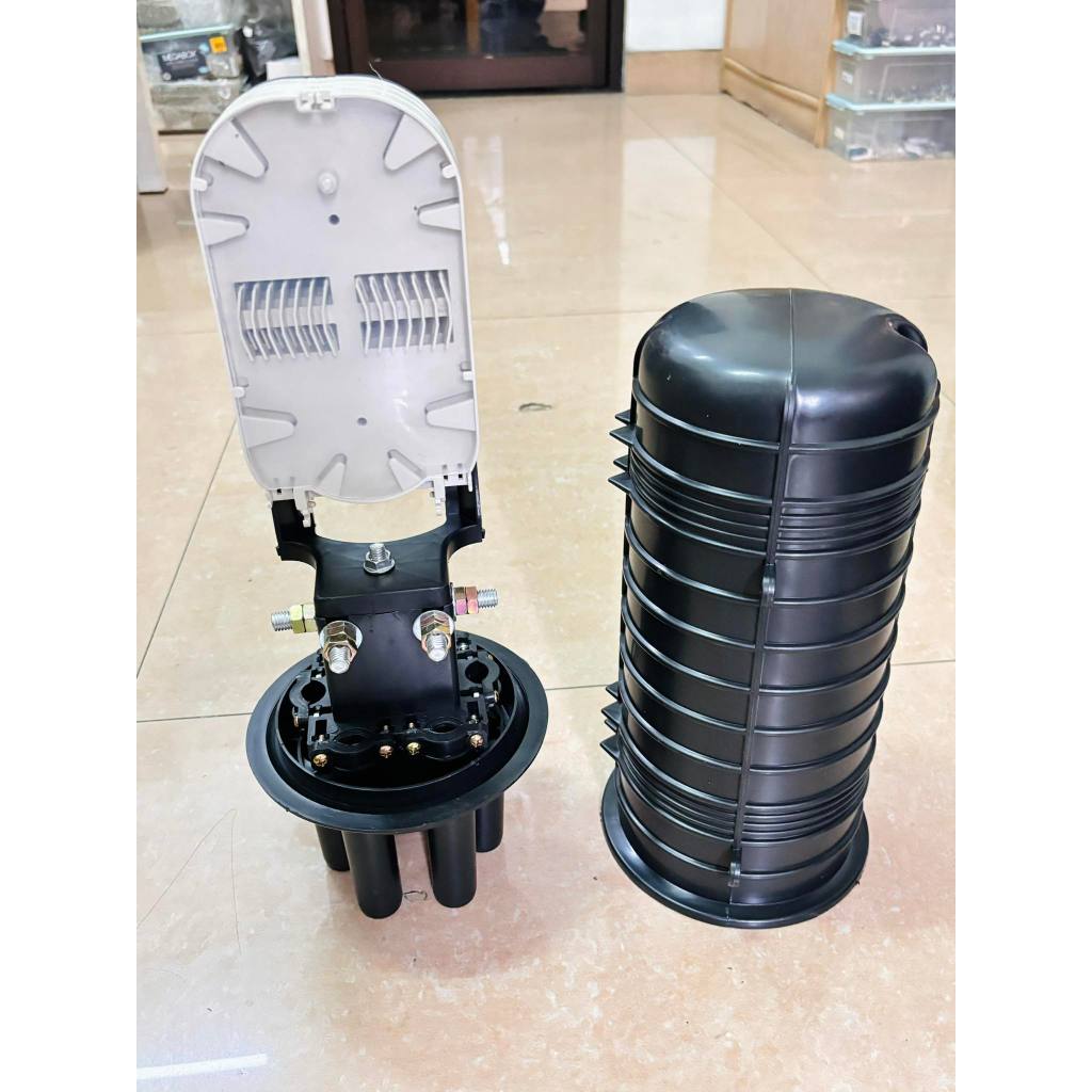 DOME TYPE FIBER CABLE JOINT BOX T9 12CORE, 24CORE, 72CORE AND 48CORE ...
