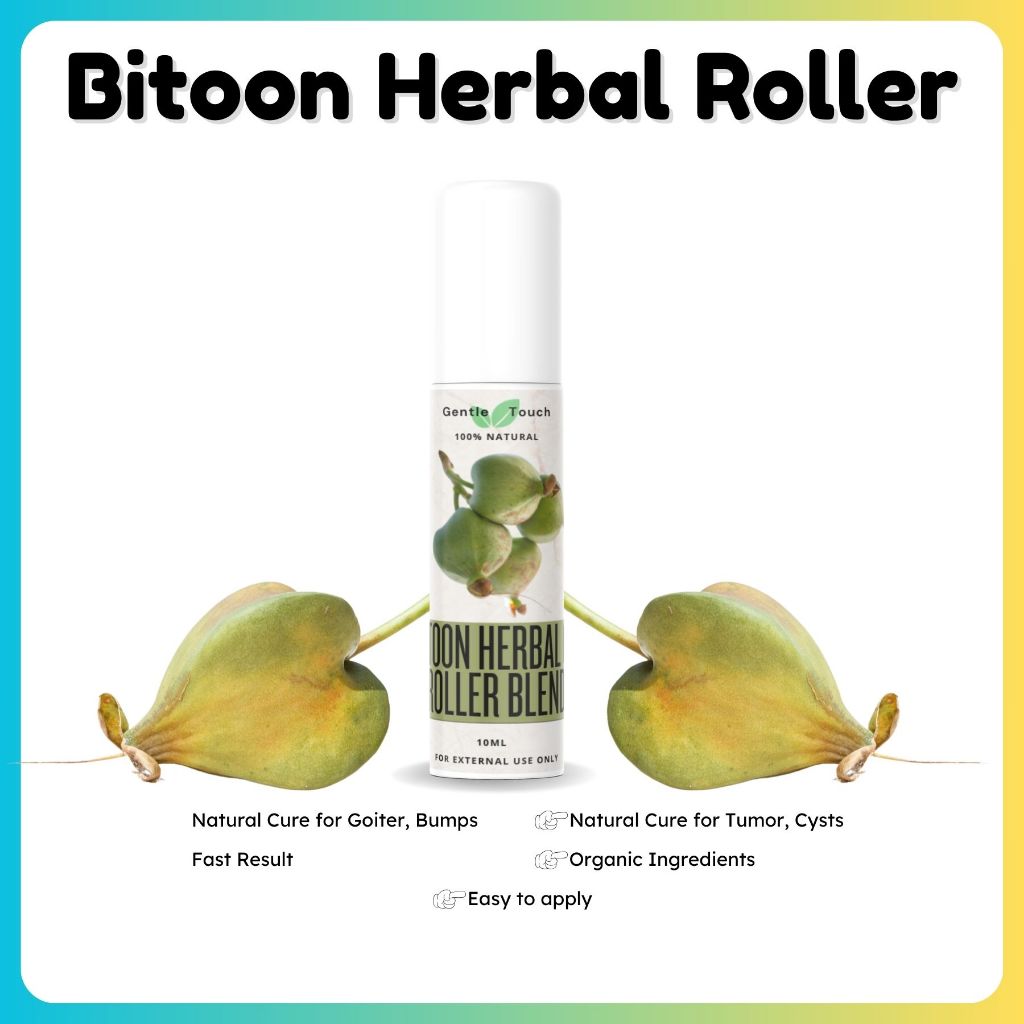 Gentle Touch | Natural Bitoon Oil Roller Blend 10ml Gamot sa Goiter ...