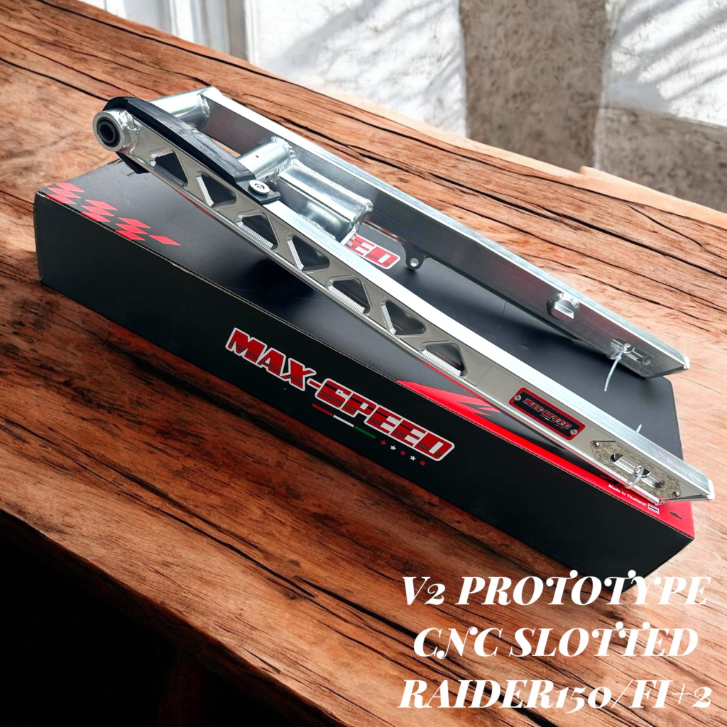 MAX SPEED CNC LIGHTEN SWING ARM SUZUKI RAIDER 150 FI / RAIDER 150 CARB ...
