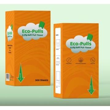 ECO Pulls 4 ply Soft Tissue Paper Towel 300 pulls | Shopee Philippines