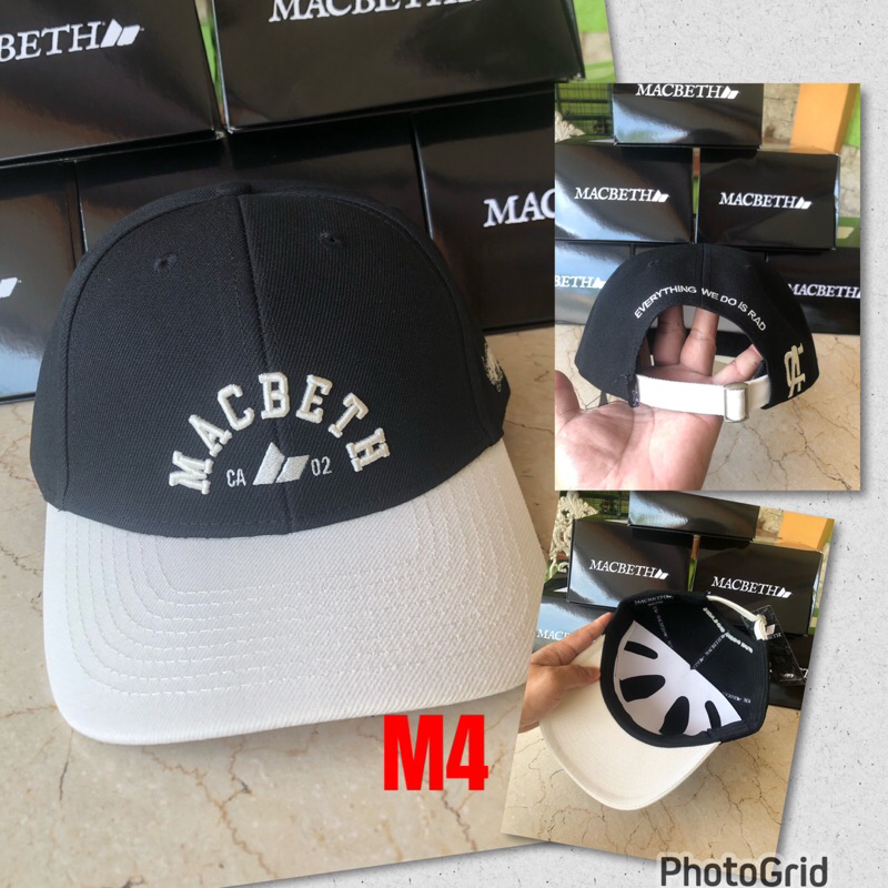 Macbeth Adjustble Buckle Cap (original ) | Shopee Philippines