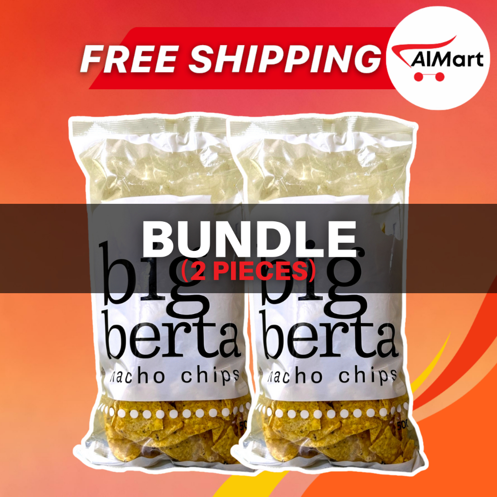 BIG BERTA/BIG BITE NACHO CHIPS BUNDLE (500 GRAMS) | Shopee Philippines