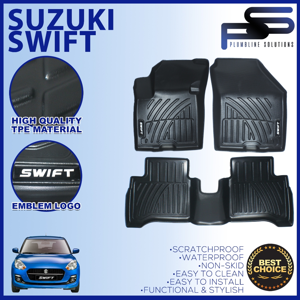 5D / TPE Suzuki Swift 2012 - 2015 / 2019 - Onwards Deep Dish Car ...