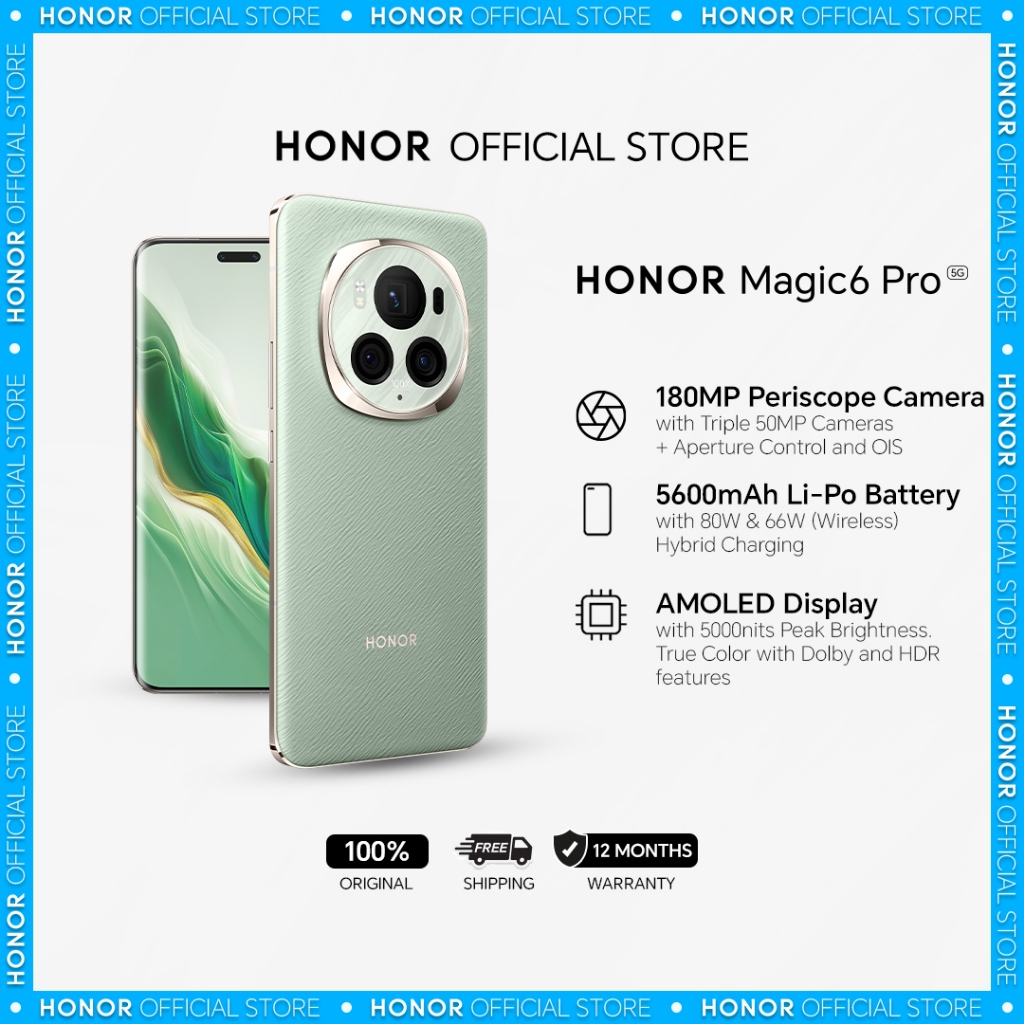 HONOR Magic6 Pro 5G - Magic AI Camera Phone | Shopee Philippines